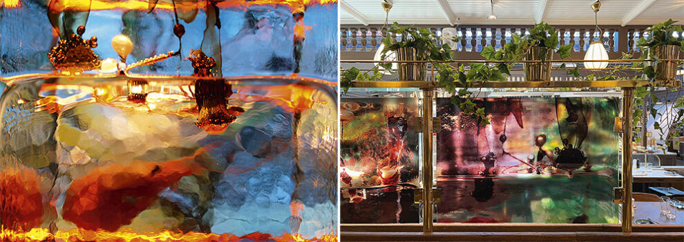 Glaskonst i hallen - Ljuskultur